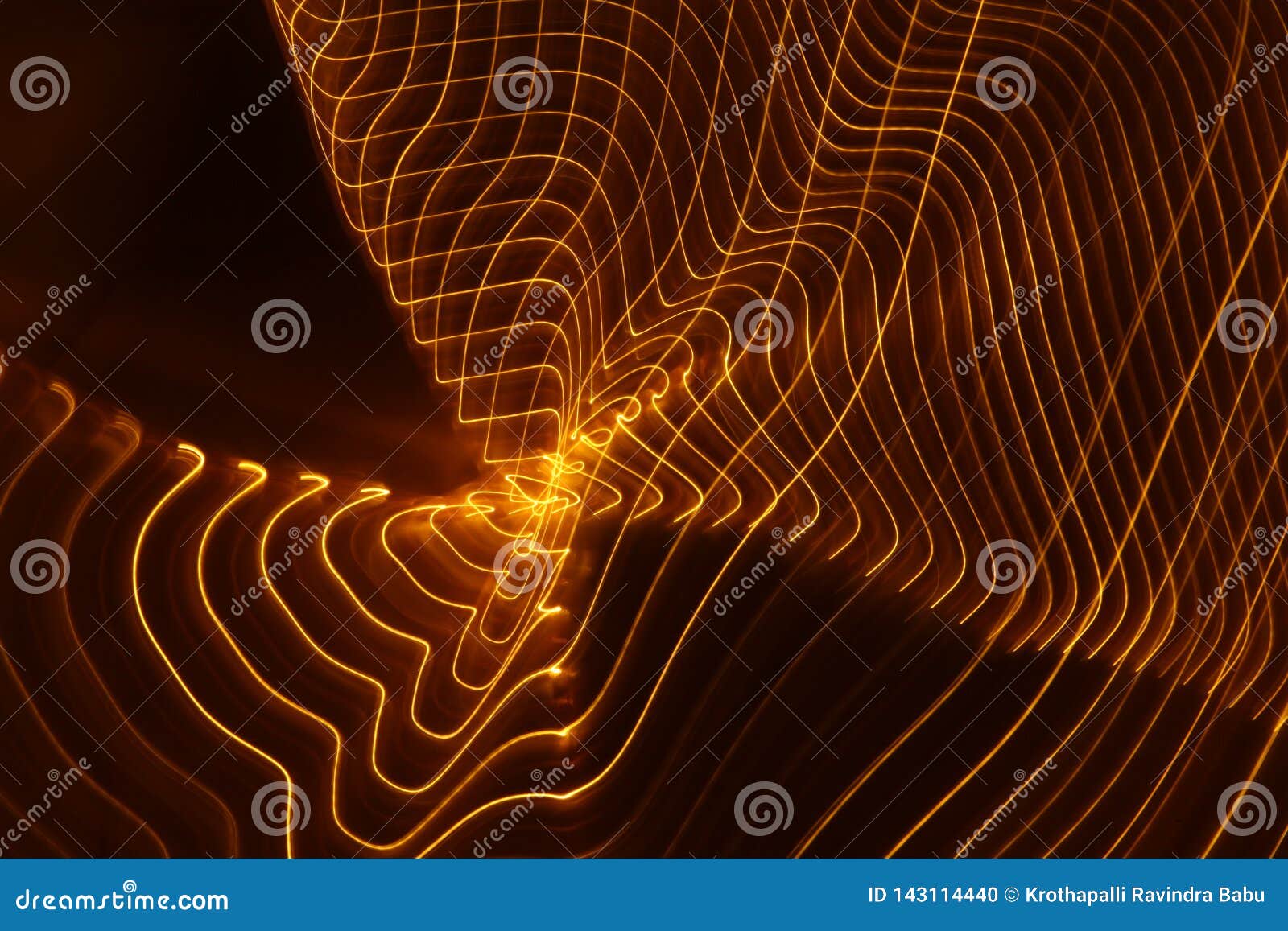 Abstract Slow Shutter Lights Closeup Stock Photo - Image of drawing ...