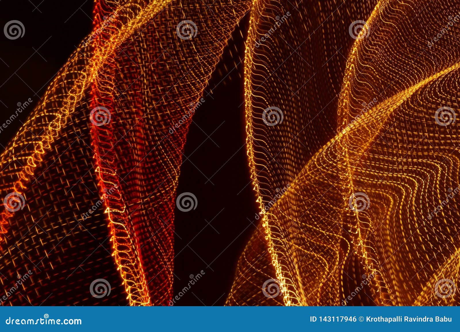 Abstract Slow Shutter Lights Closeup Stock Photo - Image of background ...