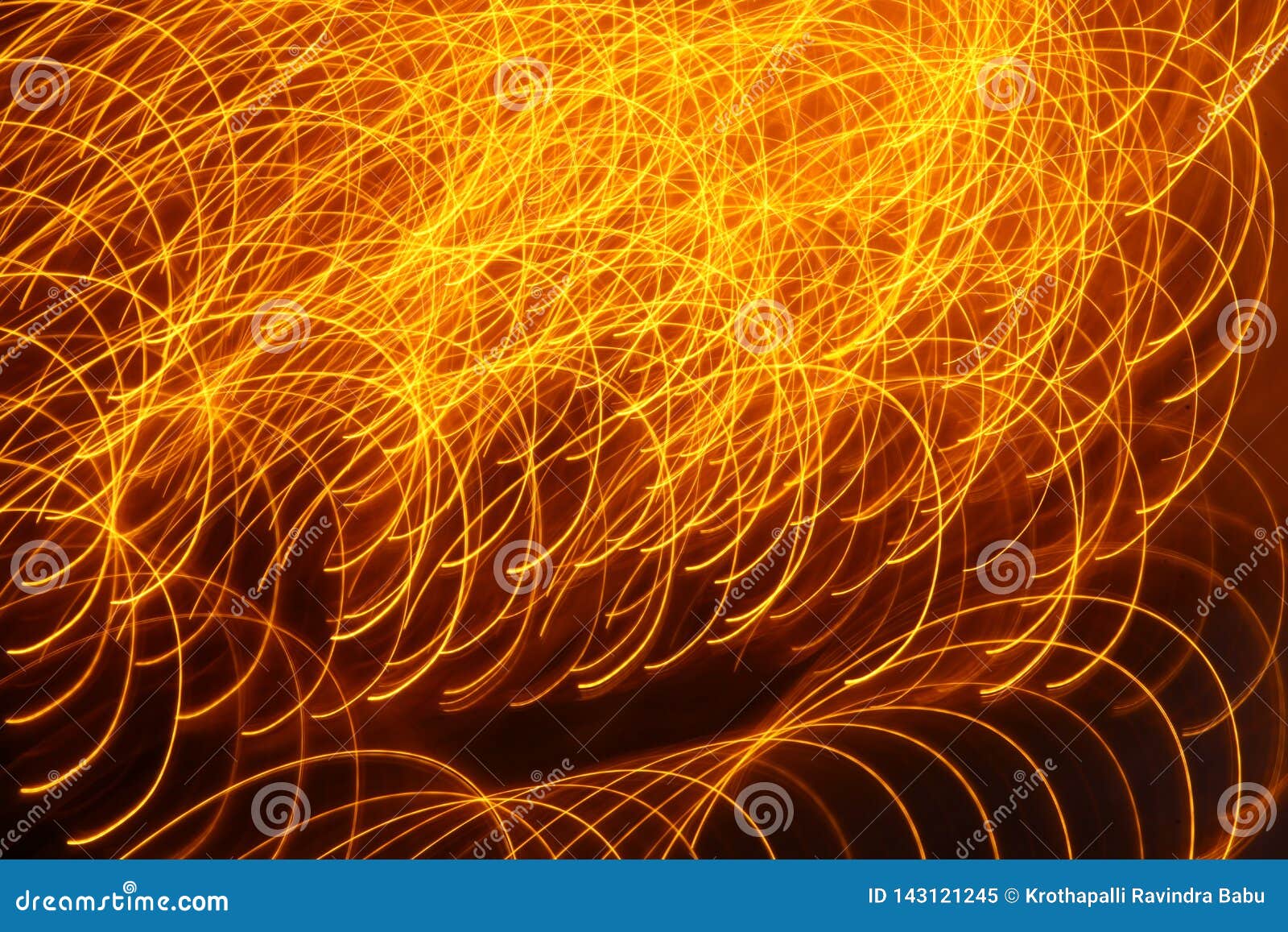 Abstract Slow Shutter Lights Closeup Stock Image - Image of artistic ...