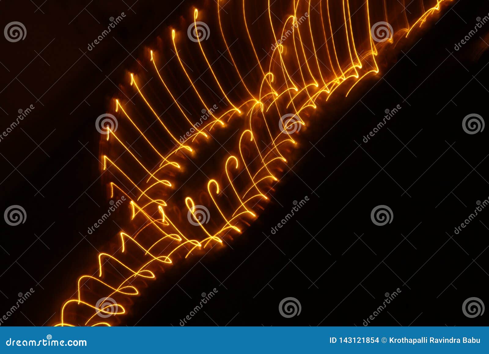 Abstract Slow Shutter Lights Closeup Stock Photo - Image of beauty ...