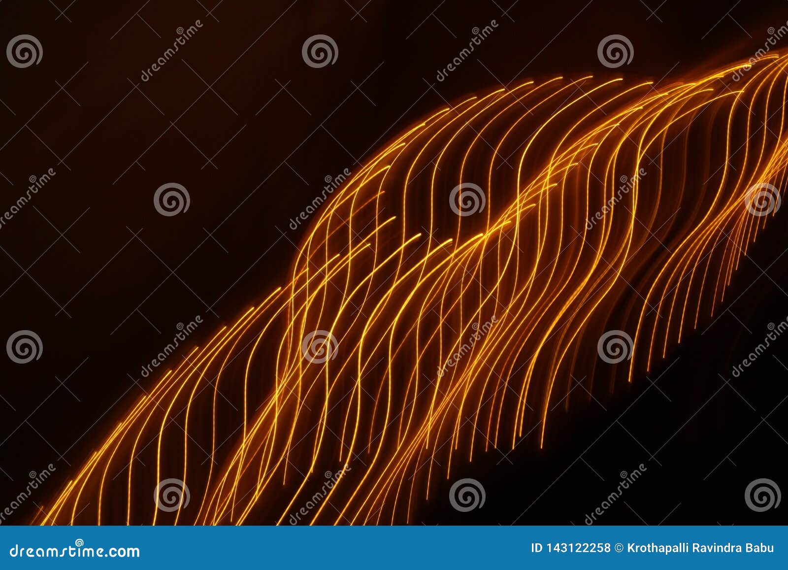 Abstract Slow Shutter Lights Closeup Stock Photo - Image of concept ...