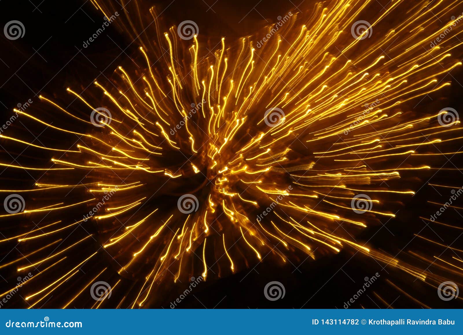 Abstract Slow Shutter Lights Closeup Stock Photo - Image of design ...