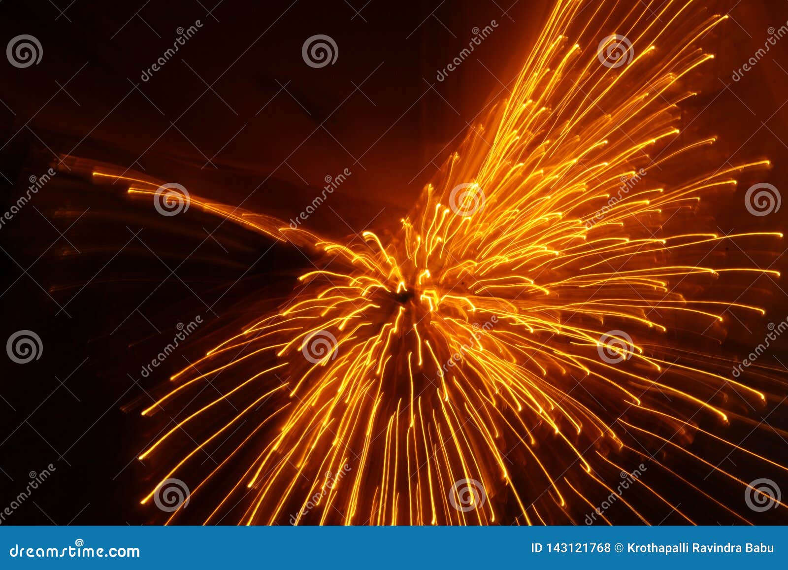 Abstract Slow Shutter Lights Closeup Stock Photo - Image of closeup ...