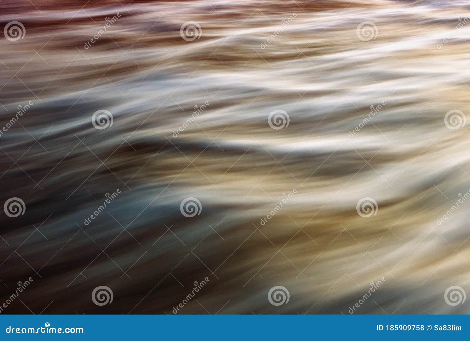 Abstract of Slow Shutter Moving Sea Wave Stock Photo - Image of moving ...