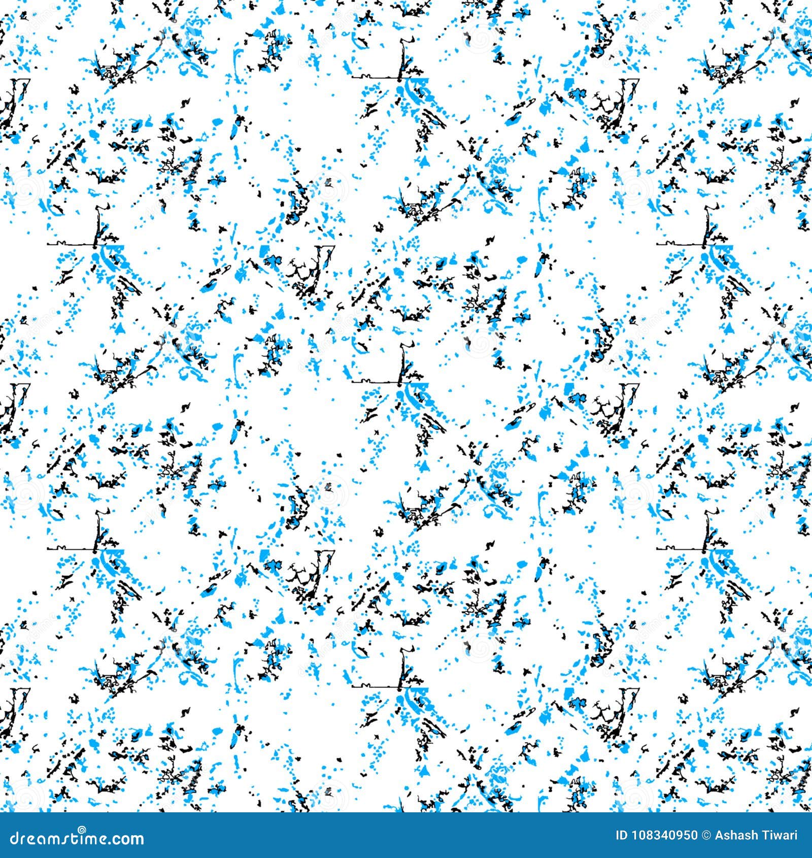 Abstract Tiny Splash Grunge Background. Stock Illustration ...