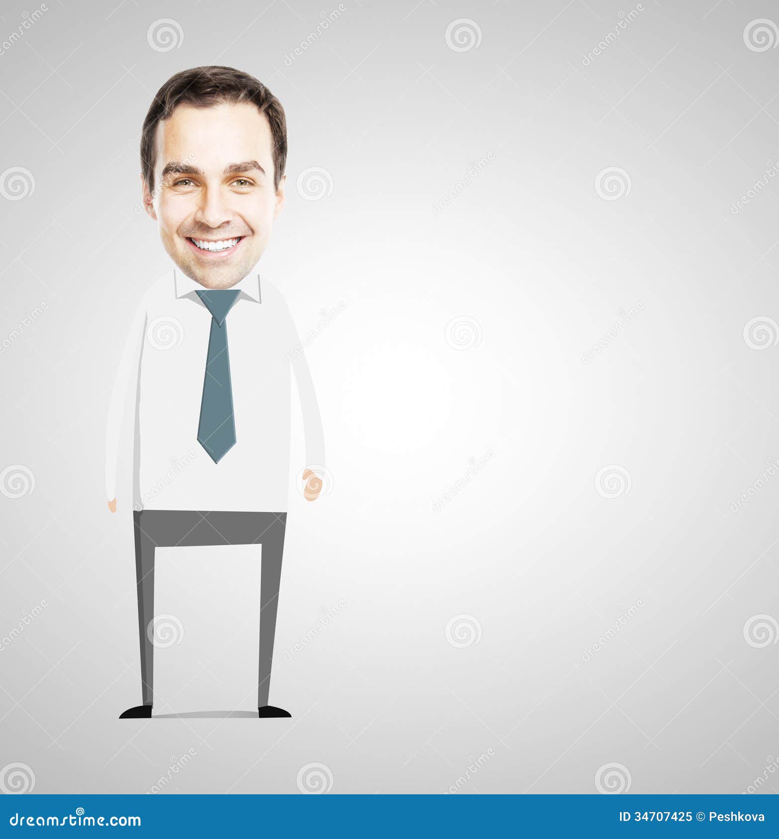 Abstract smile businessman stock image. Image of lifestyle - 34707425