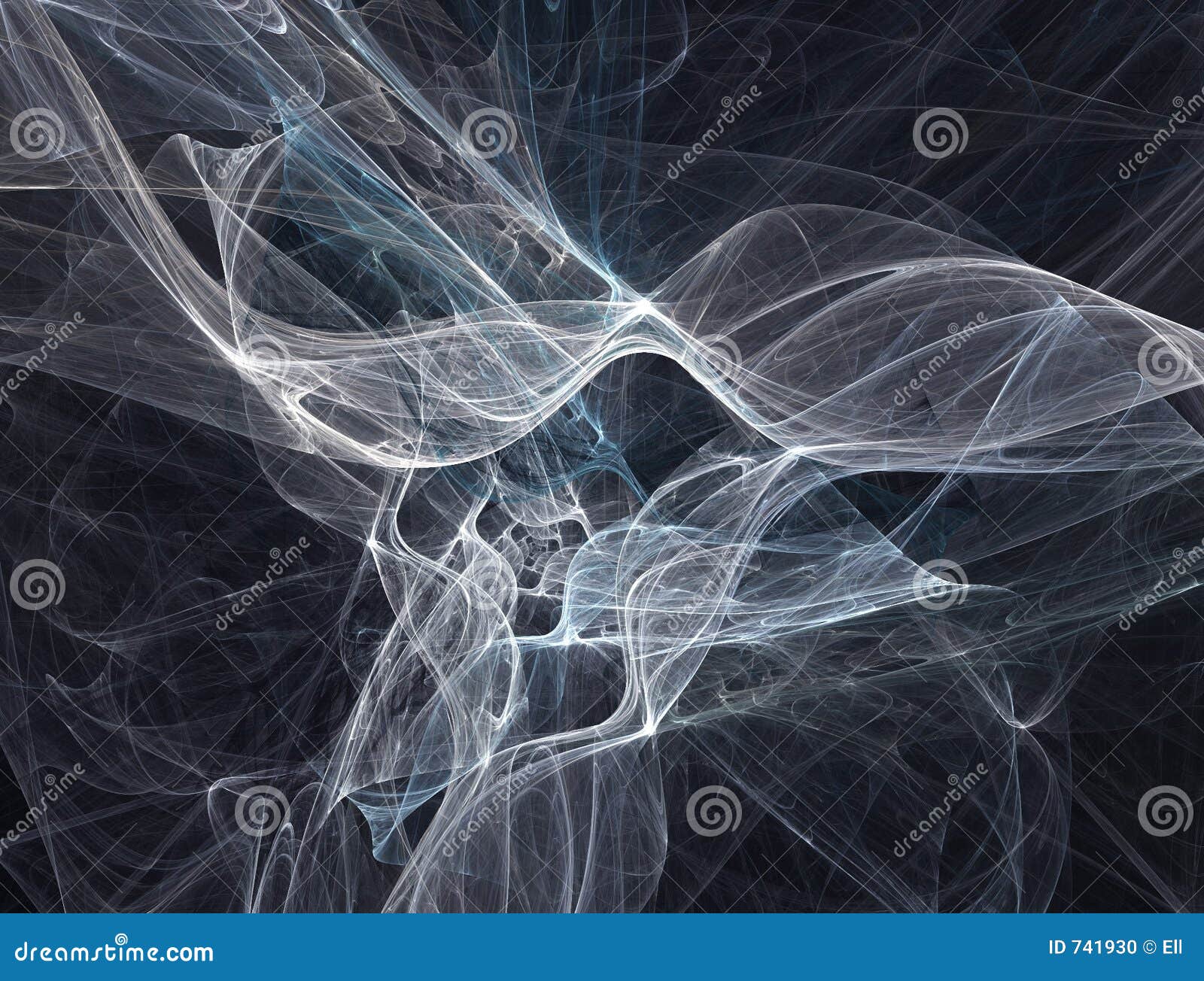 Abstract smoke stock illustration. Illustration of shining - 741930