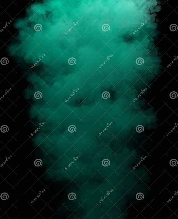 Abstract Smoke Background in Blue Turquoise Colors on Black Background ... Abstract Smoke Background in Blue Turquoise Colors on Black Background ...