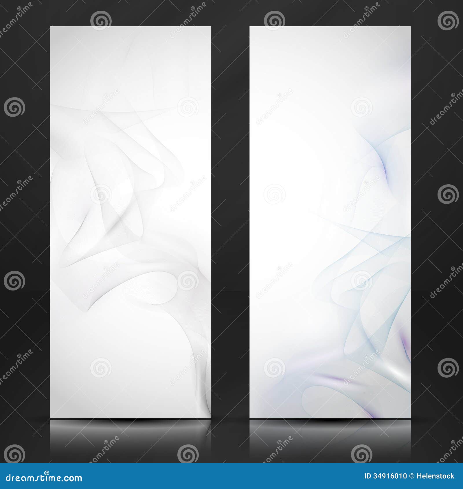 Abstract Smoke Banner. stock vector. Illustration of colors - 34916010