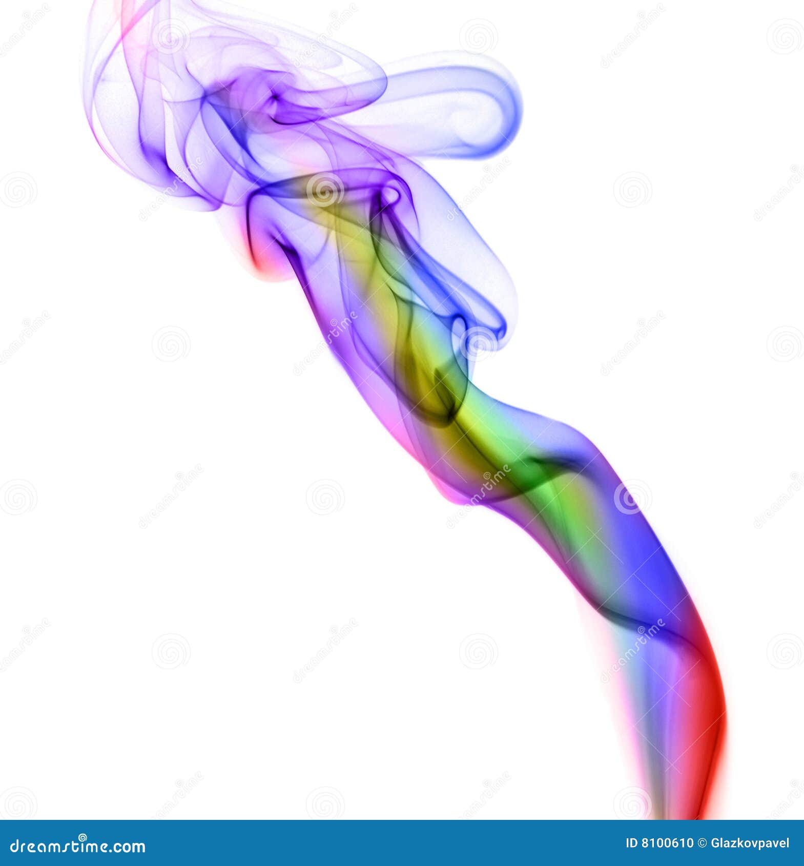 ABSTRACT SMOKE CURVES stock photo. Image of blowing, descriptive - 8100610