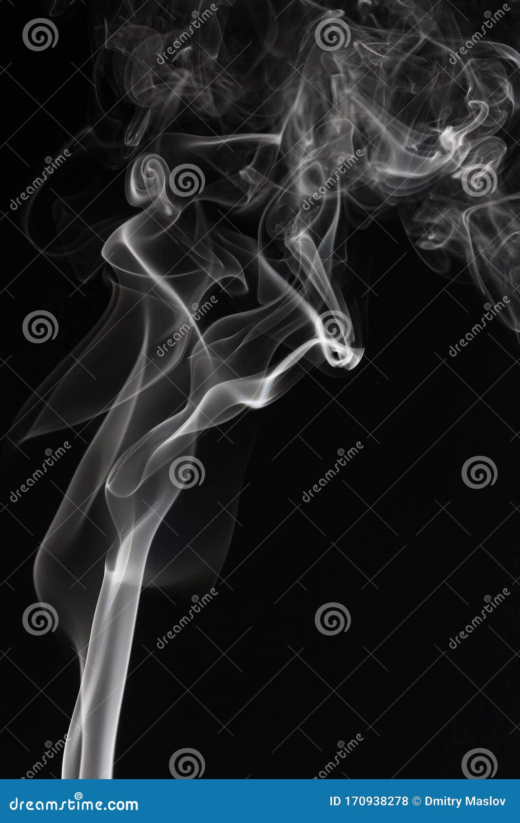 Abstract smoke forms stock photo. Image of black, smoke - 170938278
