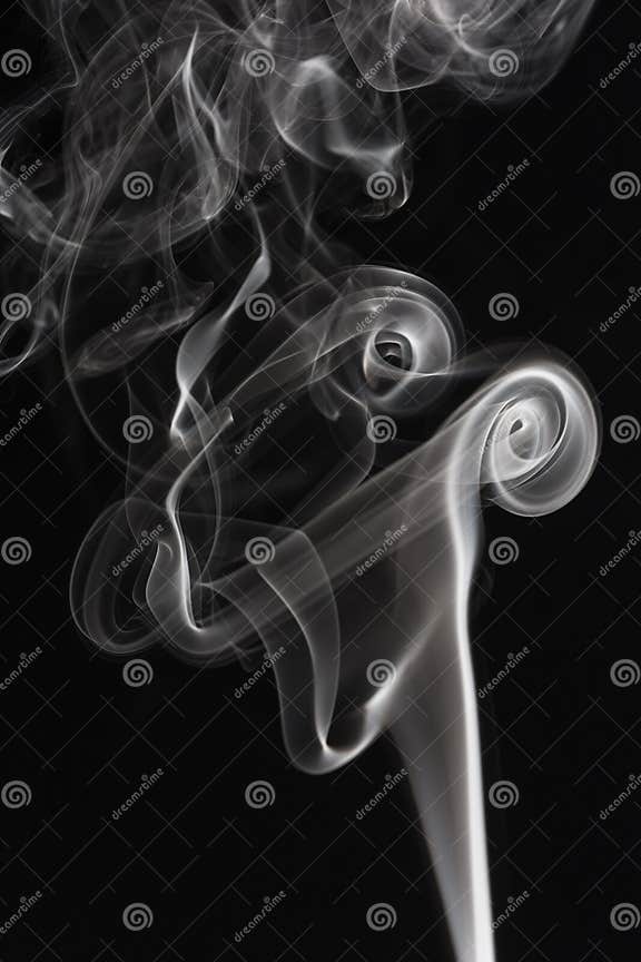 Abstract Smoke Forms Closeup Stock Image - Image of black, macro: 170938453