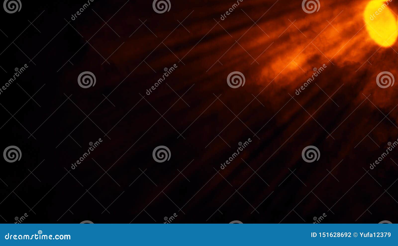 Abstract Smoke with Light Effect. Lighting Spotlighting Texture ...