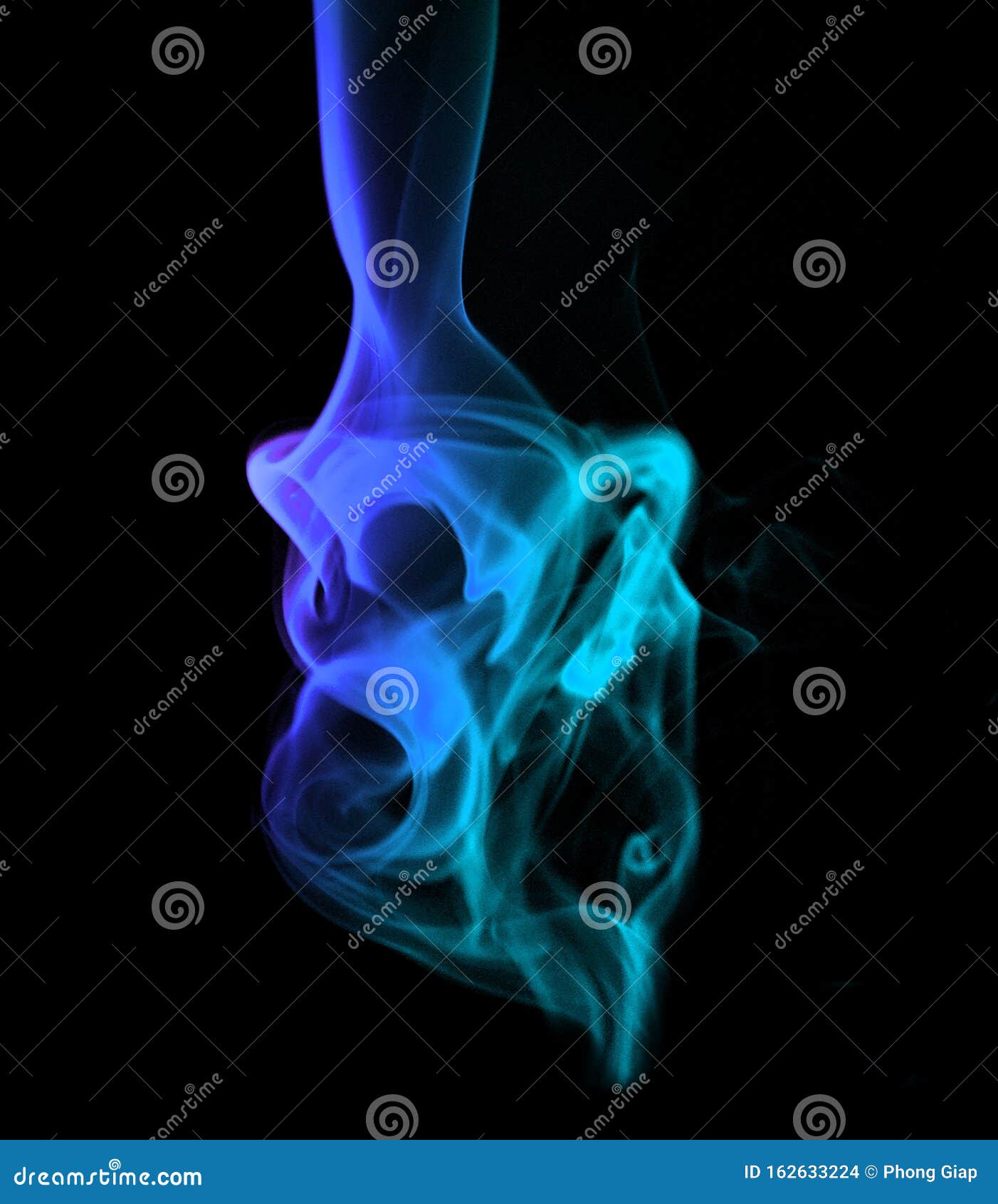 Abstract smoke shapes. stock photo. Image of abstraction - 162633224