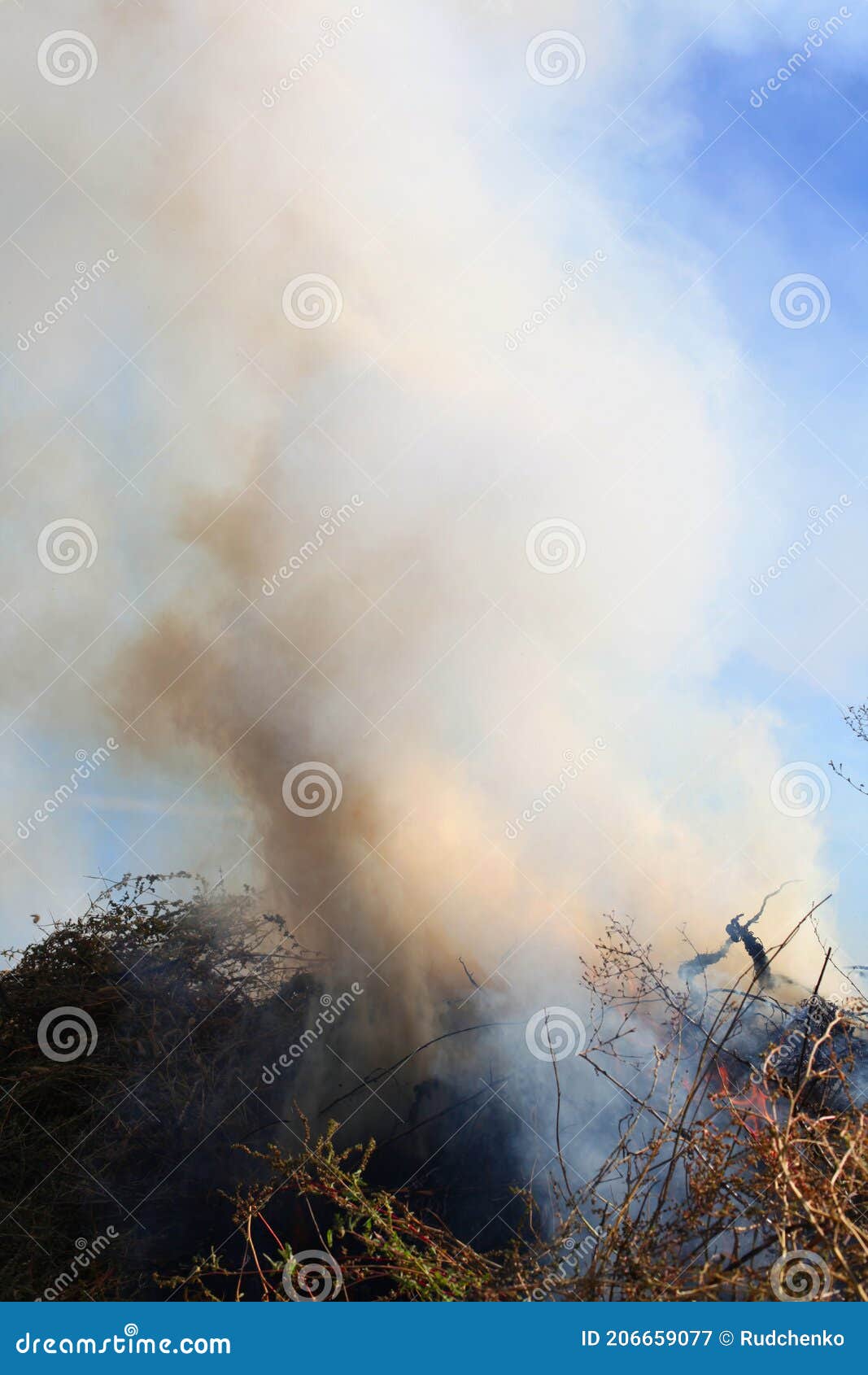 Abstract Smoke Storm Dramatic Background Stock Image - Image of fire ...