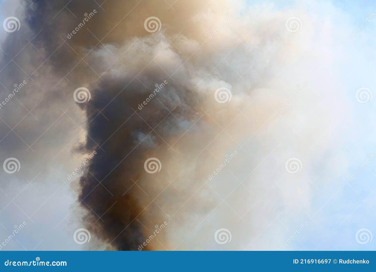 Abstract Smoke Storm Dramatic Background Stock Image - Image of fire ...