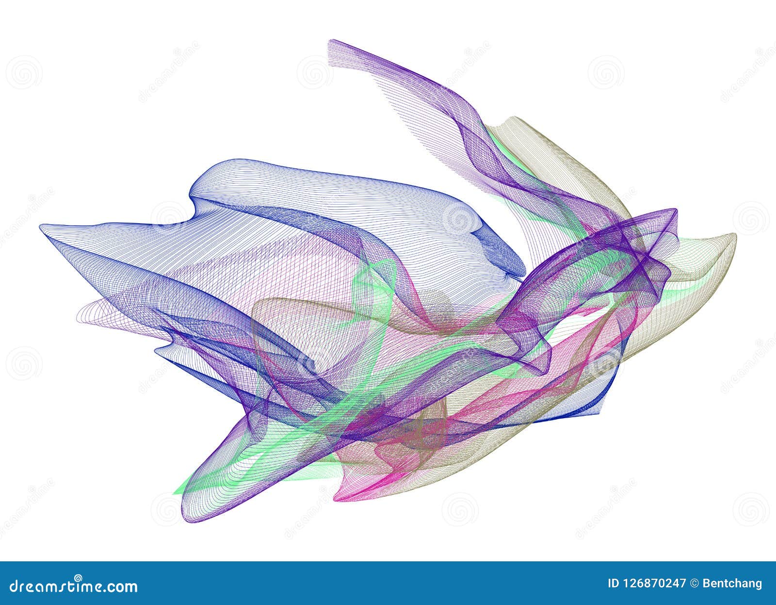 Abstract Smoky Line Art Illustrations Background. Graphic, Pattern ...