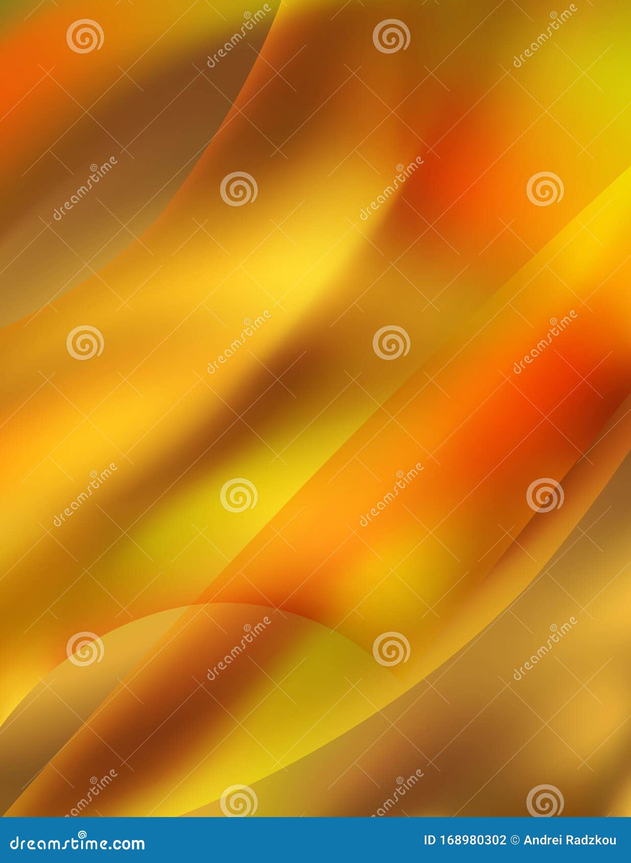 Abstract Smooth Background. Golden Blurred Vector Graphic Pattern Stock ...