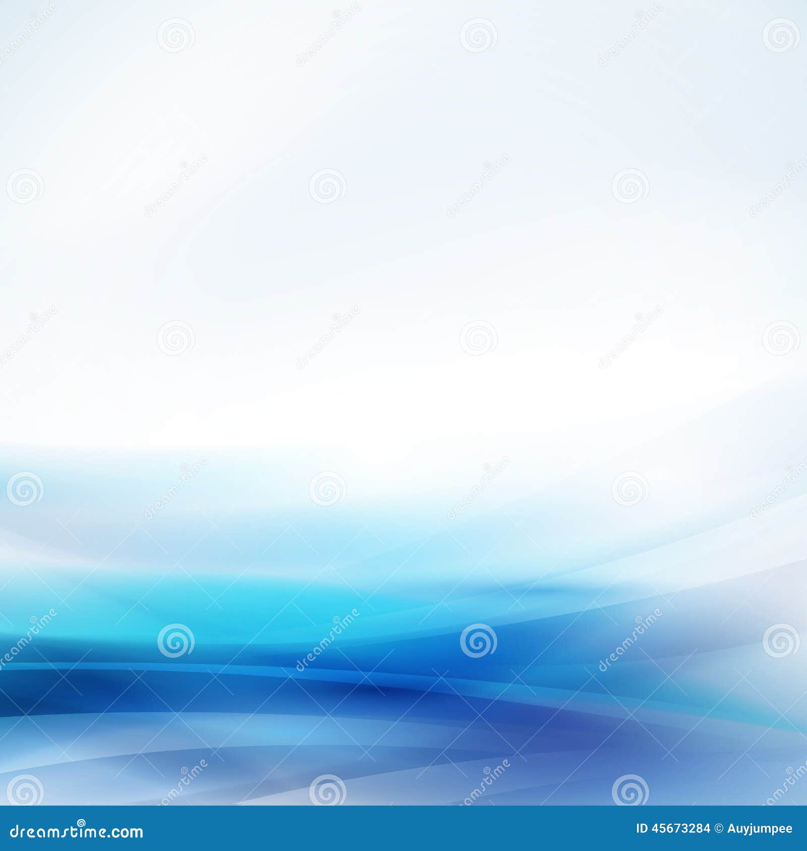 Abstract Smooth Blue Flow Background, Vector & Illustration Stock ...