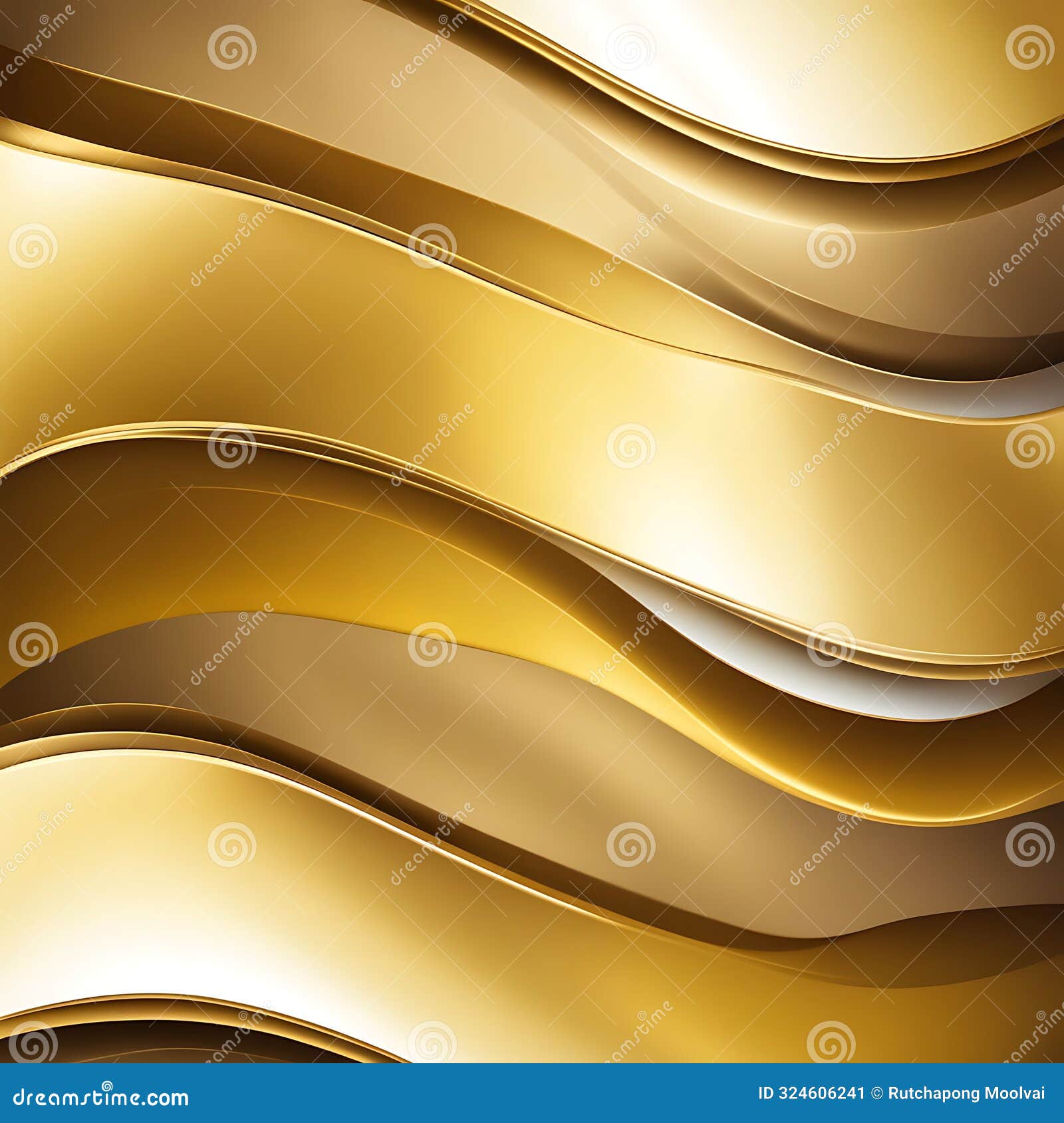 Abstract Smooth Gold White Gradient Background and Texture. Green ...