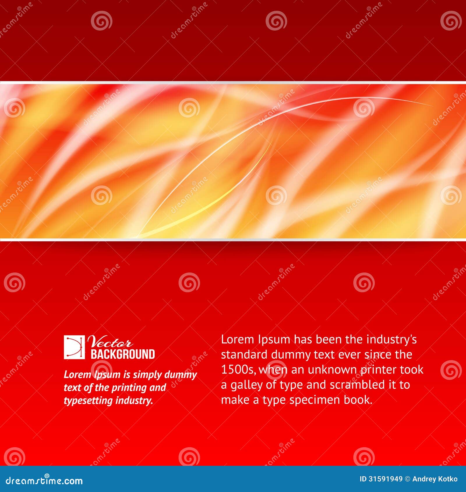 Abstract Smooth Horizontal Background. Stock Vector - Illustration of ...