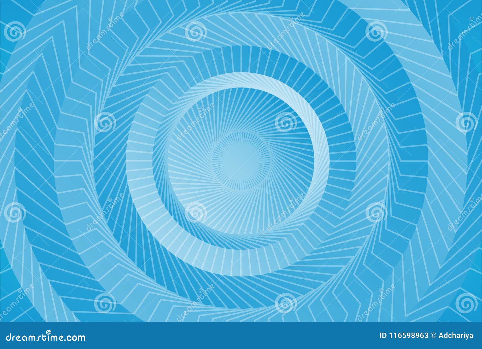 Abstract Smooth Light Blue Perspective Background Stock Vector ...
