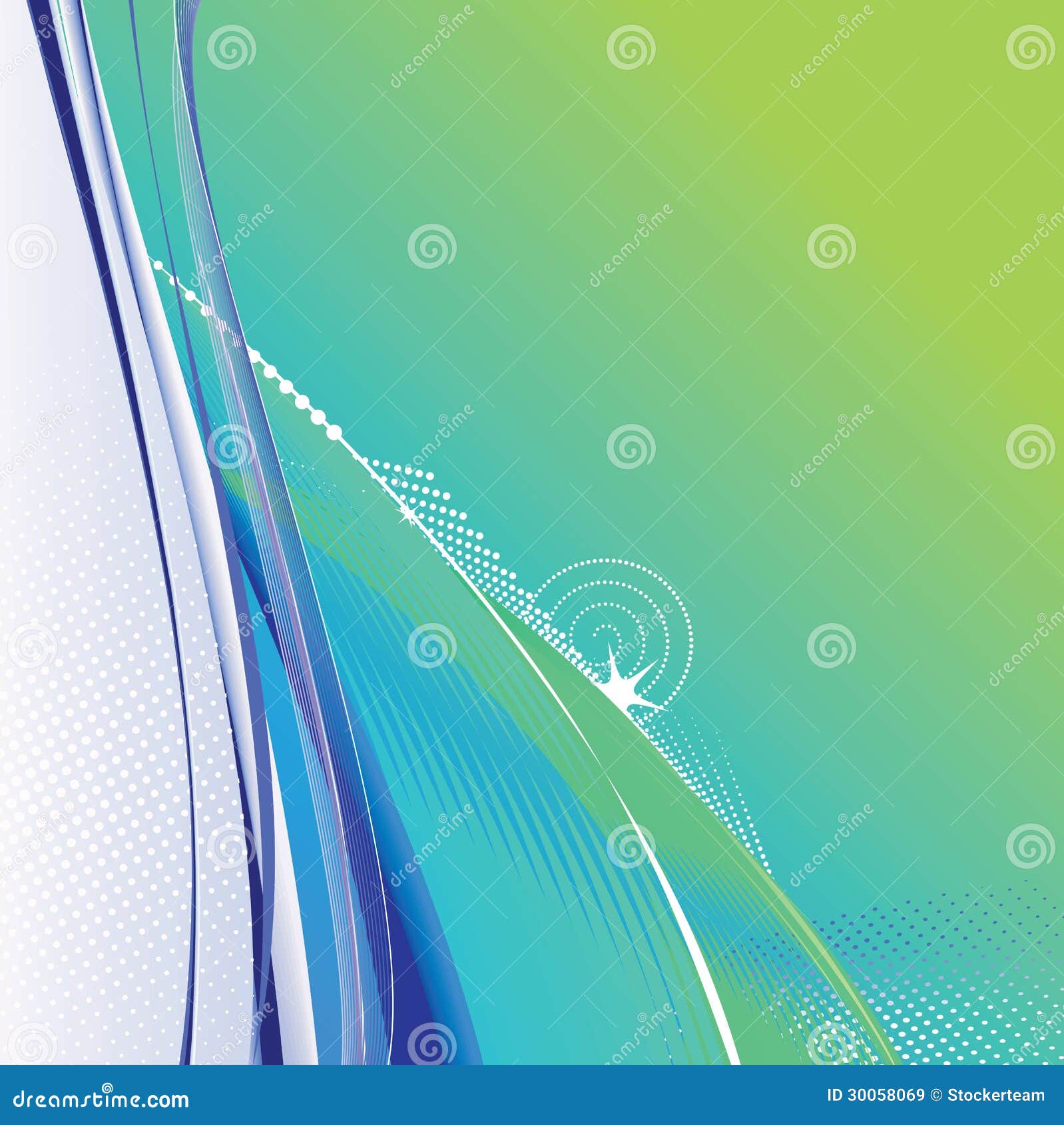 Abstract Smooth Lines Background with Lines Stock Illustration ...