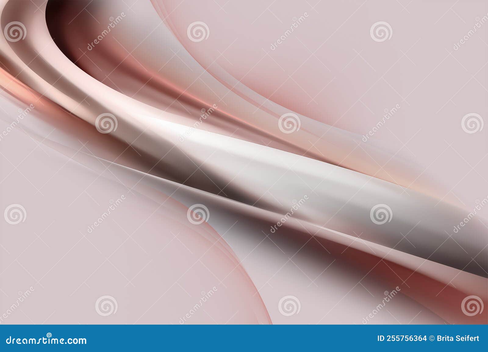 Abstract Smooth Red Wave Element. Flow Curve Red Motion Illustration ...