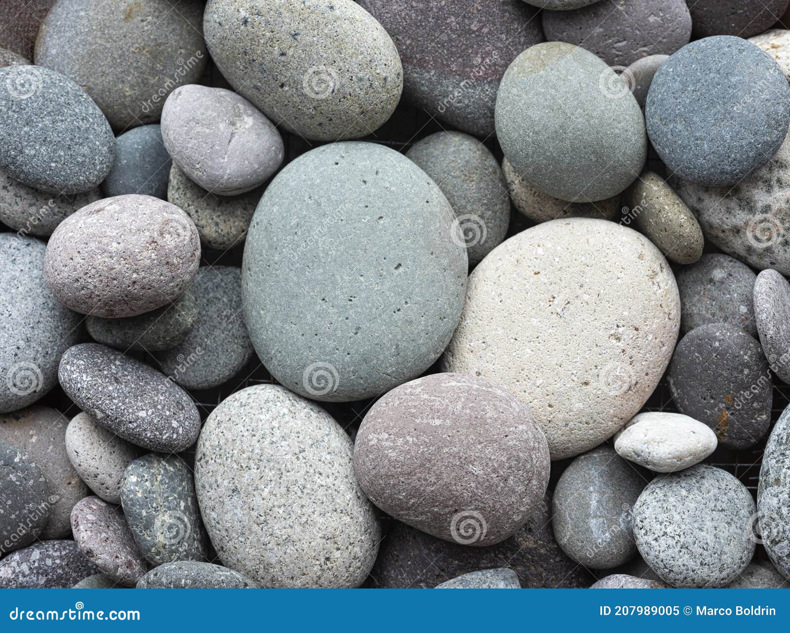 Abstract Smooth Round Pebbles River Texture Background Stock Image ...