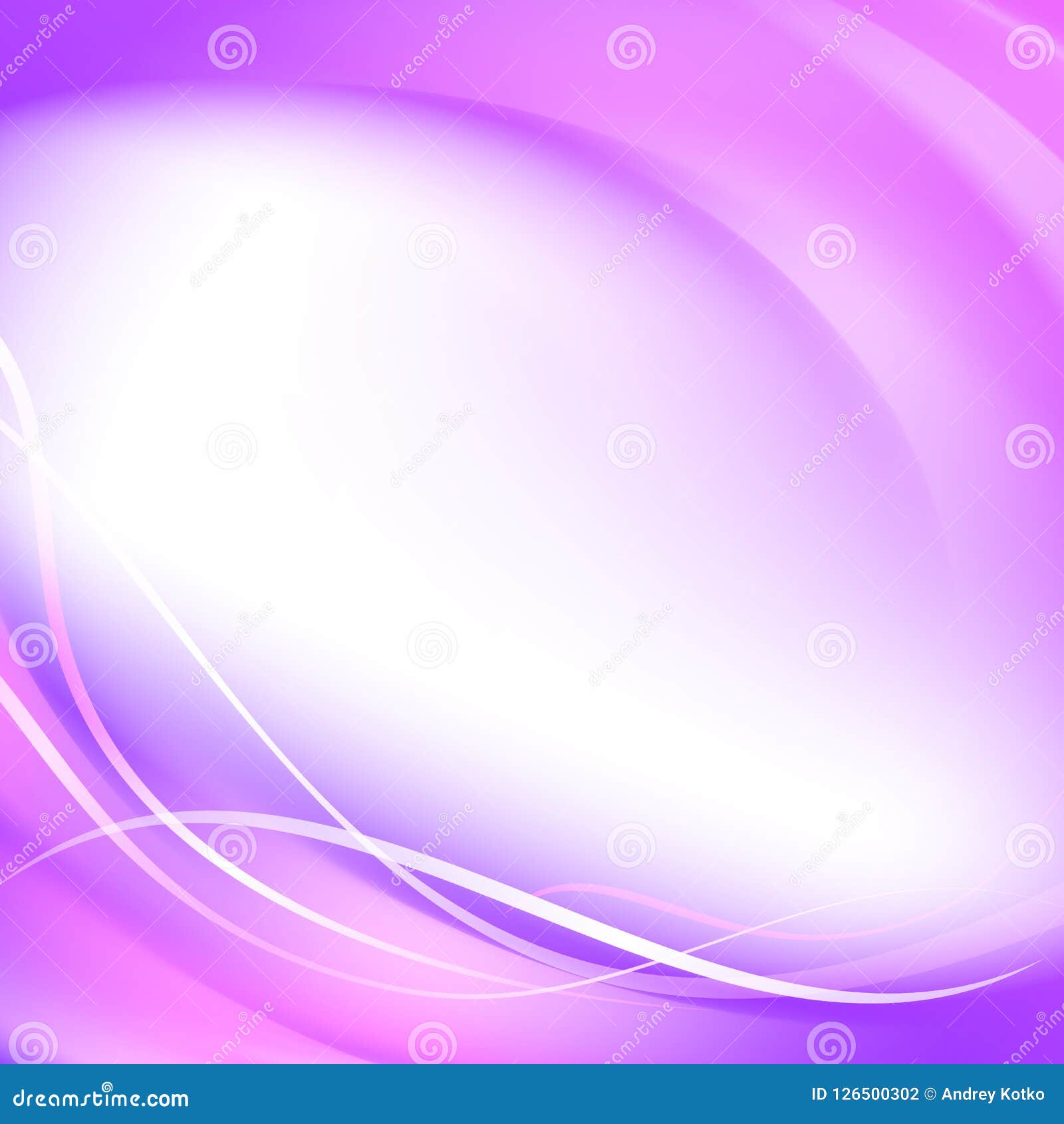 Abstract Smooth Violet Lines. Stock Vector - Illustration of flow ...