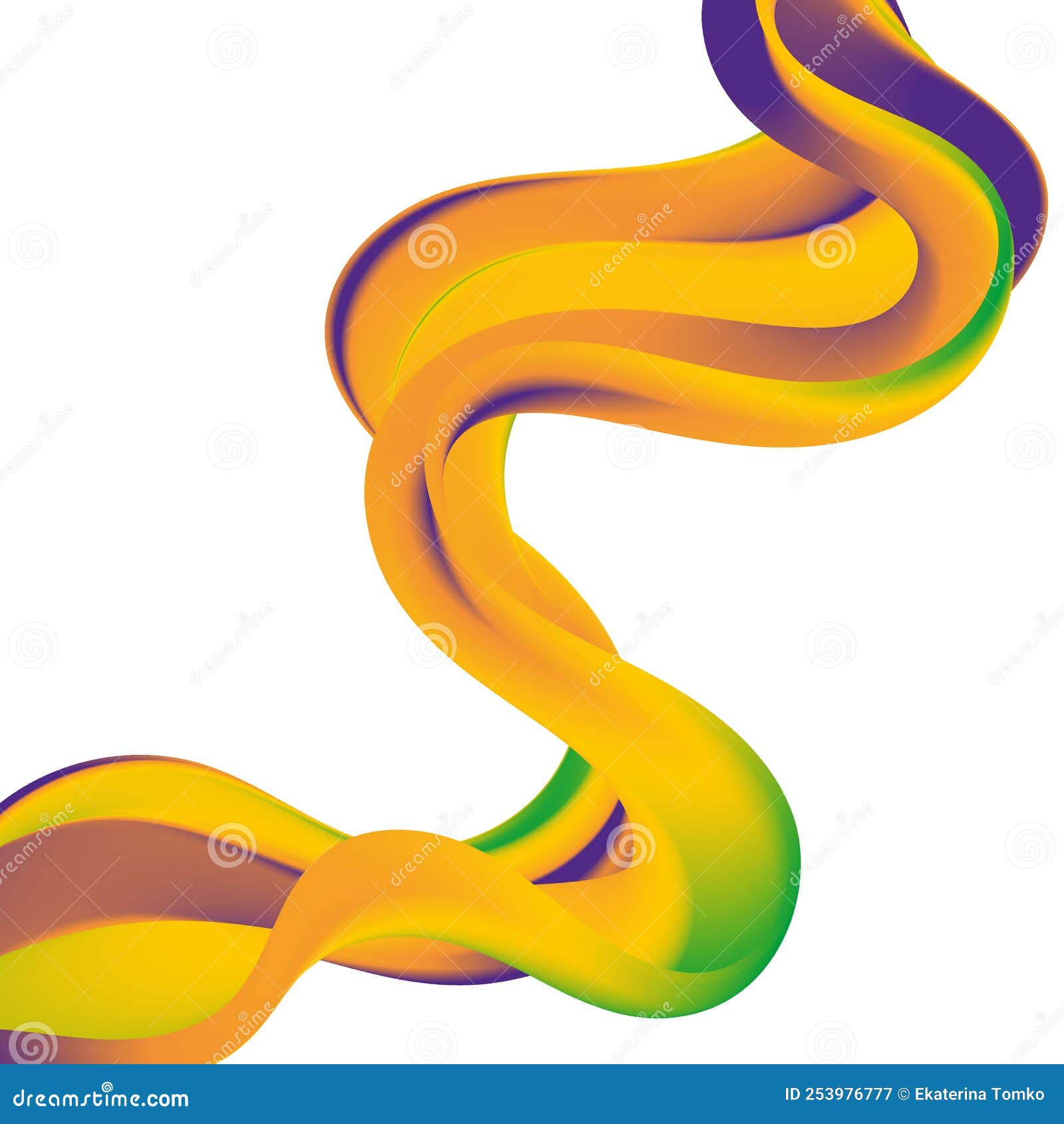 Abstract Smooth Wave. Design Element. Wind Graphics. Eps 10 Stock ...