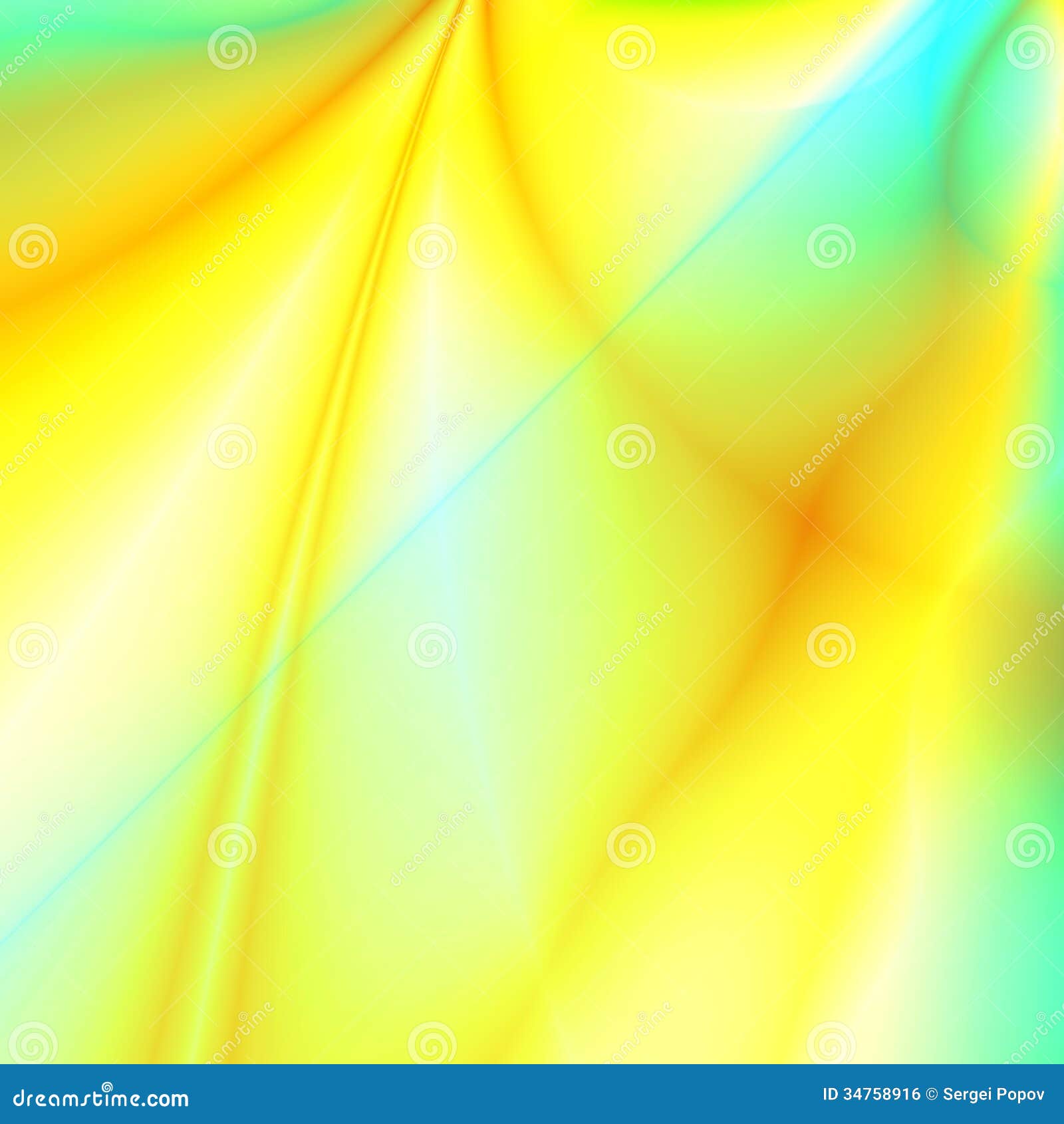 Abstract smoothed lines stock illustration. Illustration of orange ...