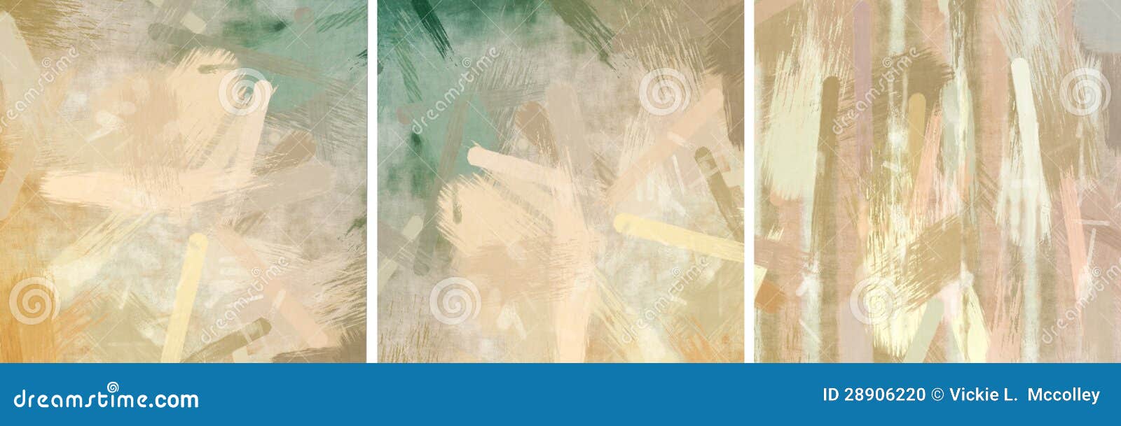 Abstract Smudge Wallpaper Set Stock Illustration - Illustration of ...