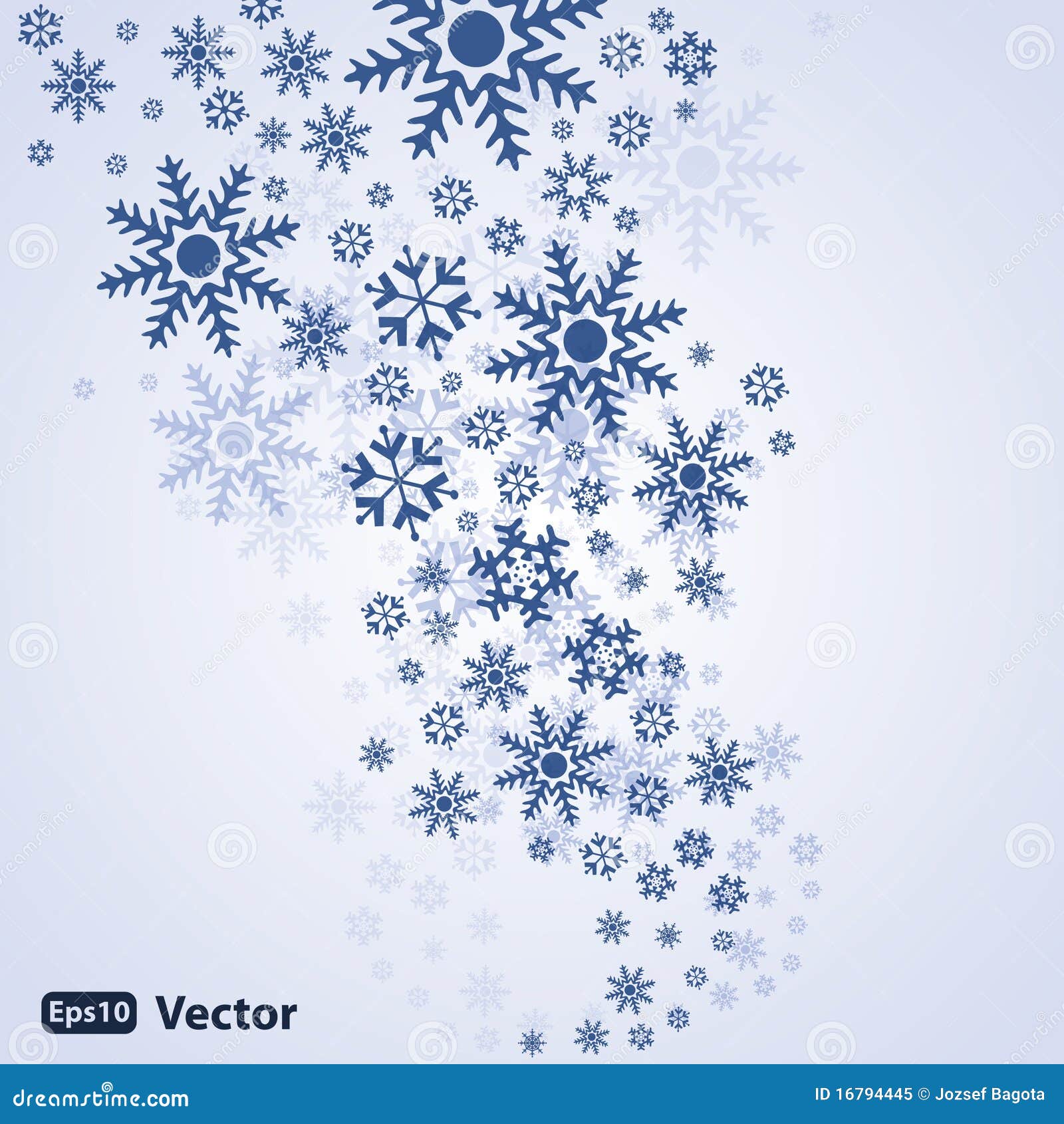 Abstract Snow Background Vector Stock Vector - Illustration of ...