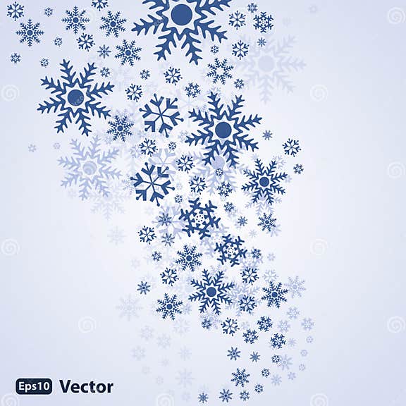 Abstract Snow Background Vector Stock Vector - Illustration of ...