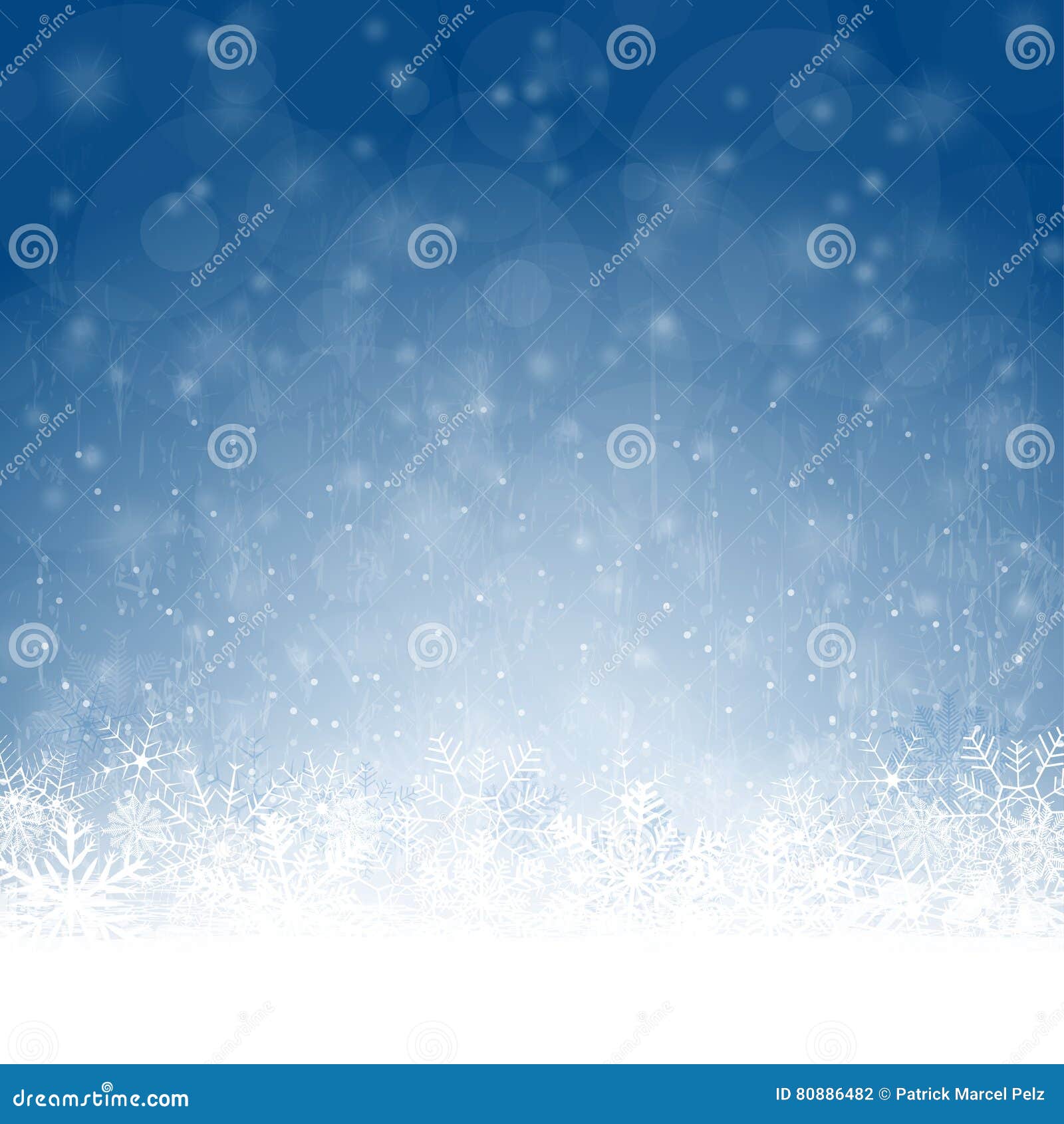 Abstract Snow Flakes Background Stock Vector - Illustration of snow ...