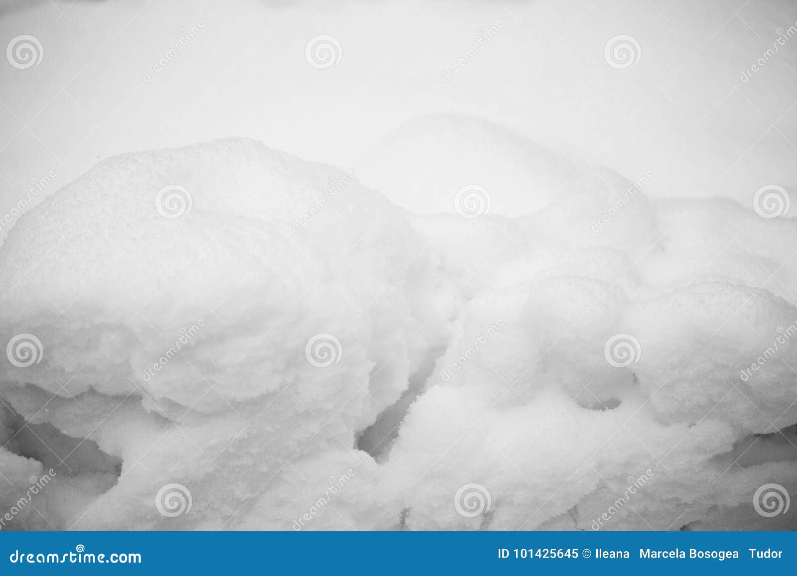 Abstract snow shapes stock image. Image of closeup, mound - 101425645