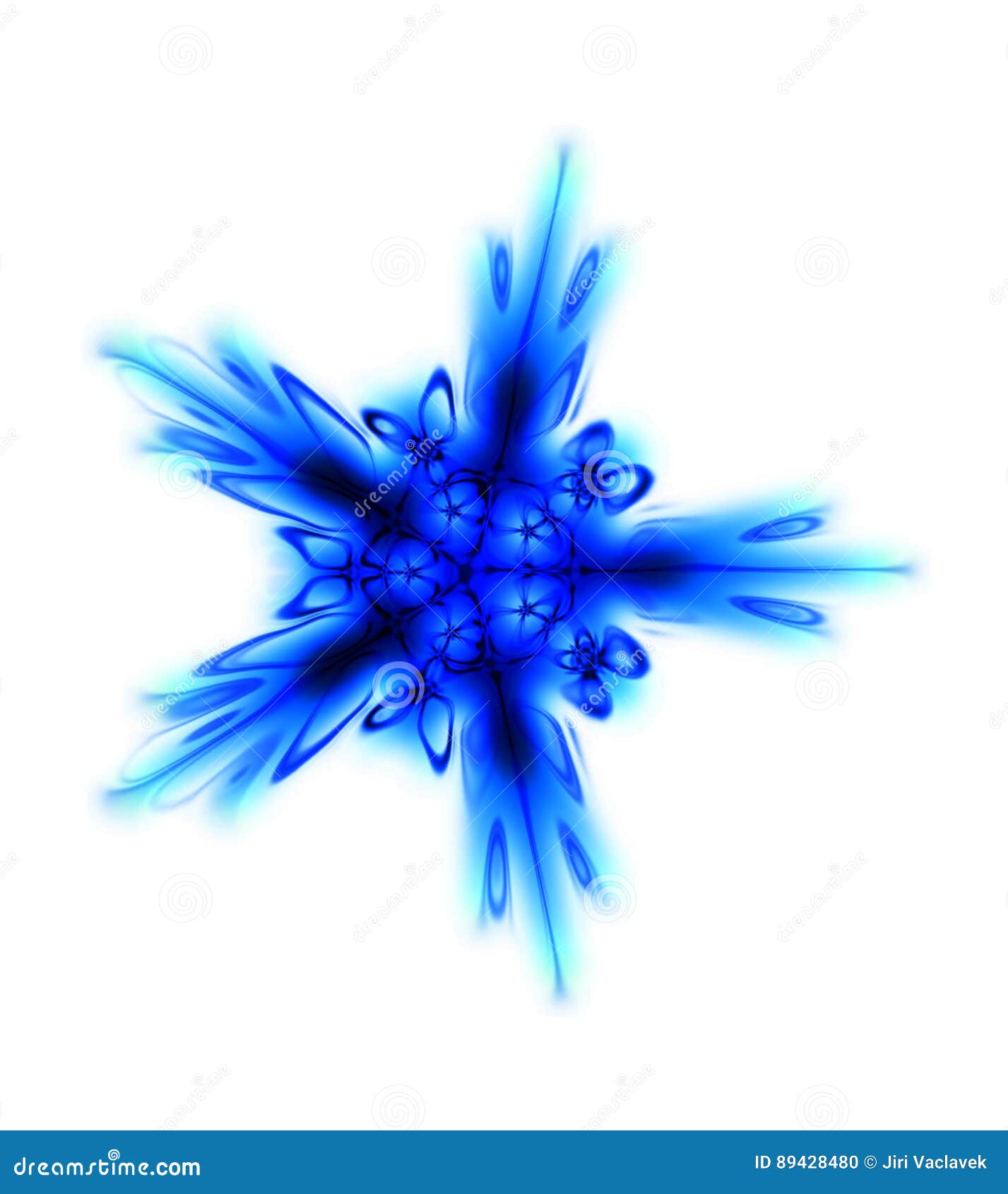 Abstract snow star stock illustration. Illustration of snowfall - 89428480