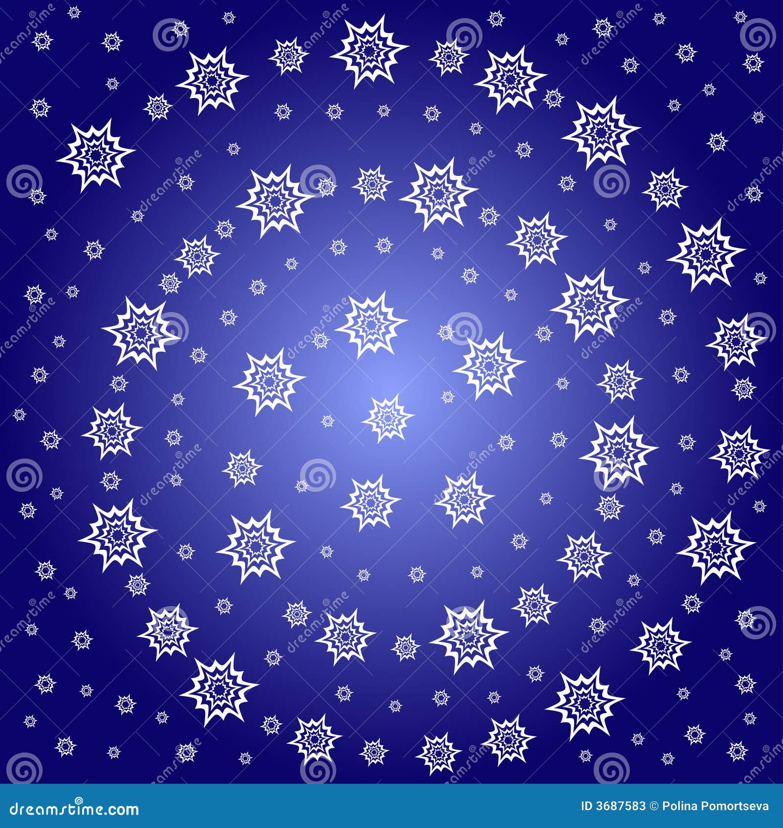 Abstract snow star pattern stock illustration. Illustration of ...