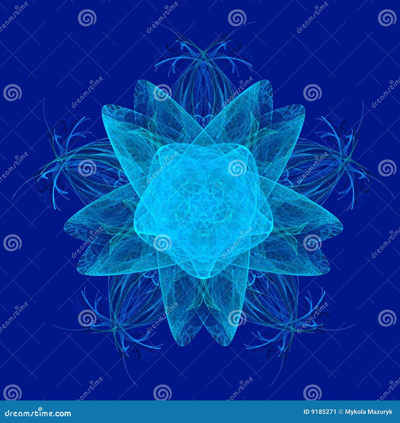 Abstract snowflake stock illustration. Illustration of creation - 9185271