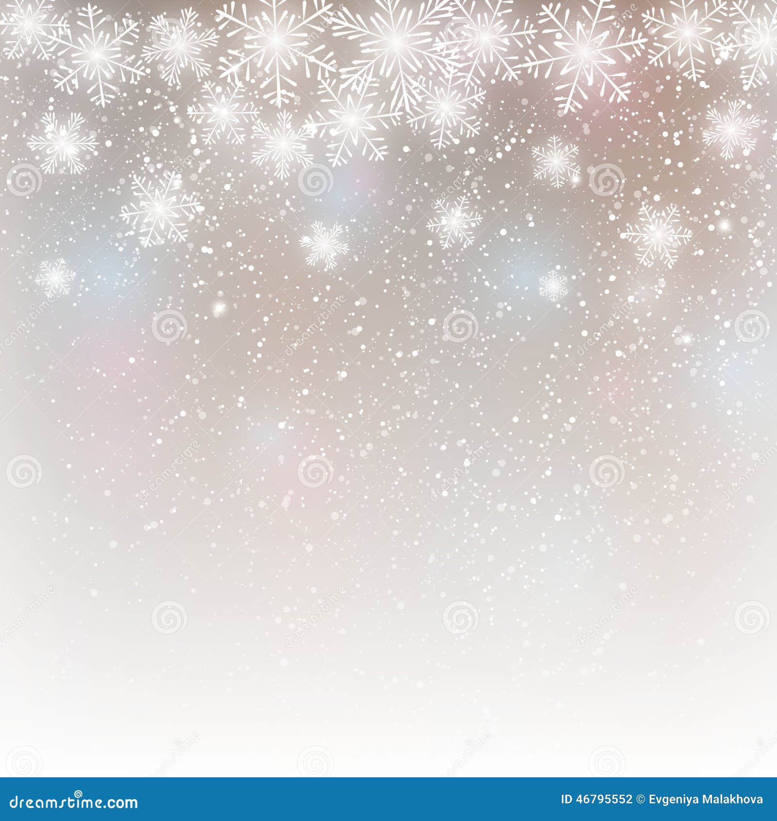 Abstract Snowflake Background Stock Vector - Illustration of snowfall ...