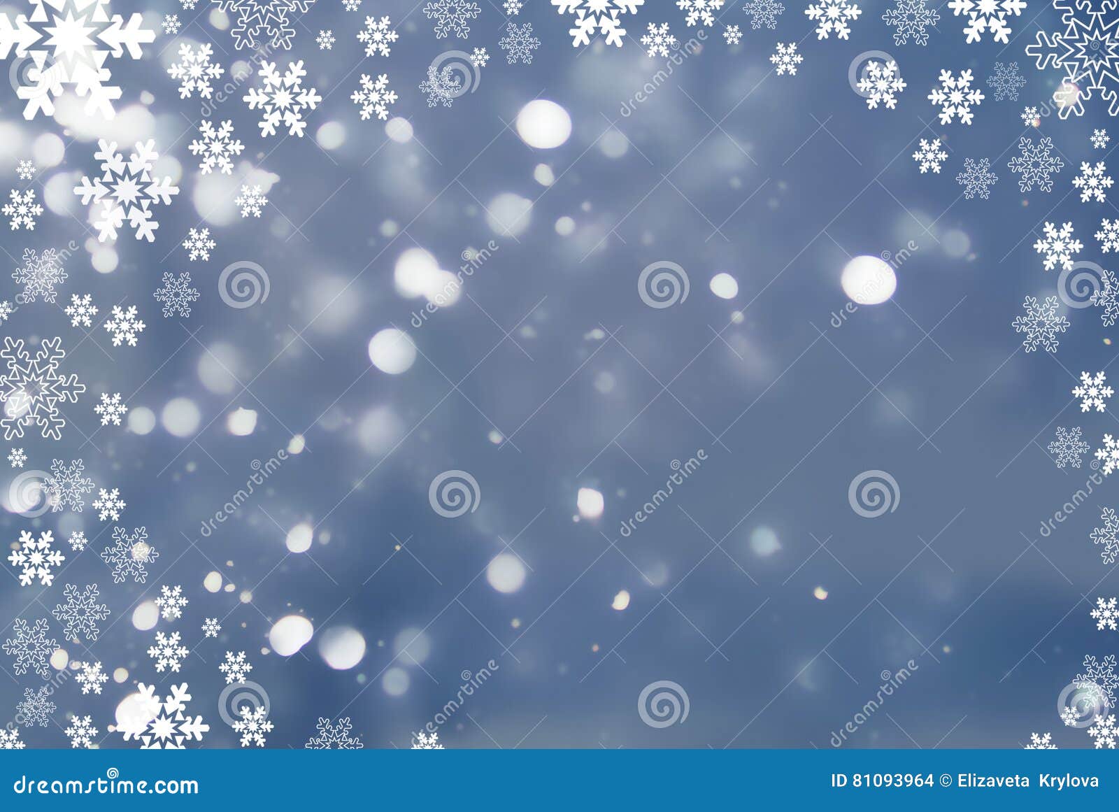 Abstract Snowflake Christmas Winter Background Stock Photo - Image of ...