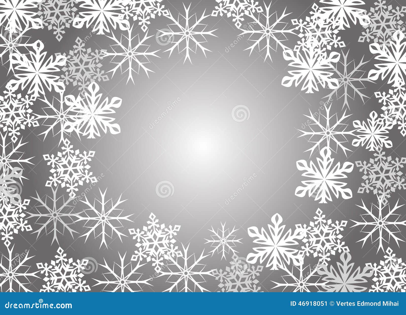 Abstract snowflakes stock vector. Illustration of snowflake - 46918051