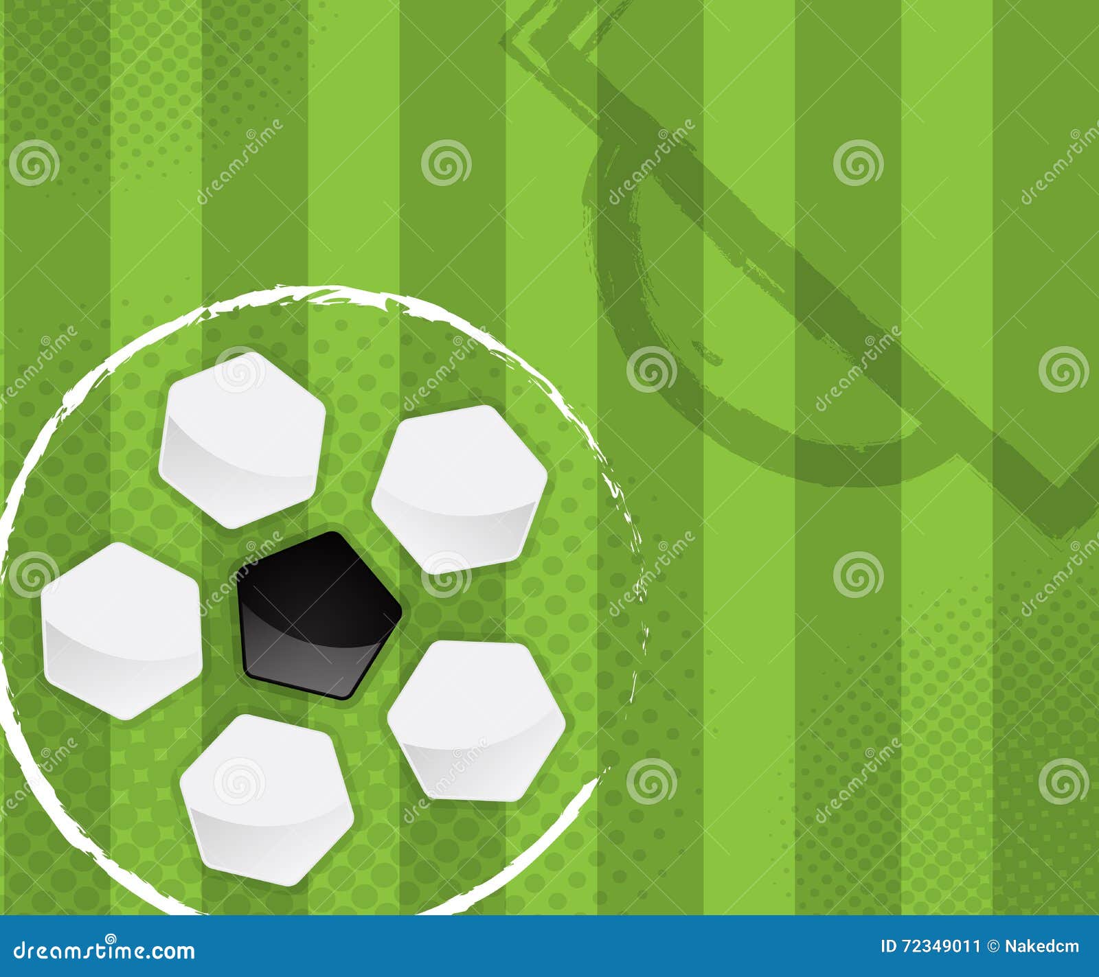 Abstract Soccer Background Vector Stock Vector - Illustration of team ...