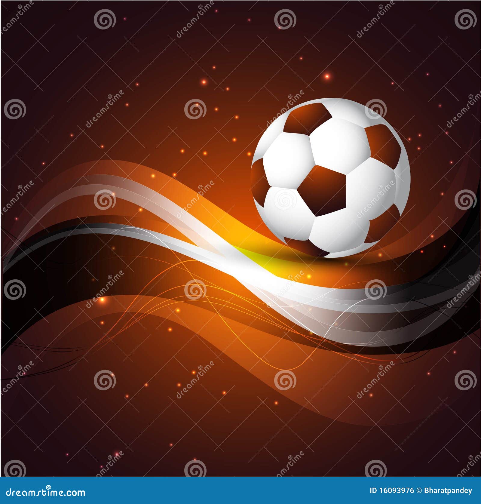 Abstract Soccer Ball Colorful Background Stock Vector - Illustration of ...