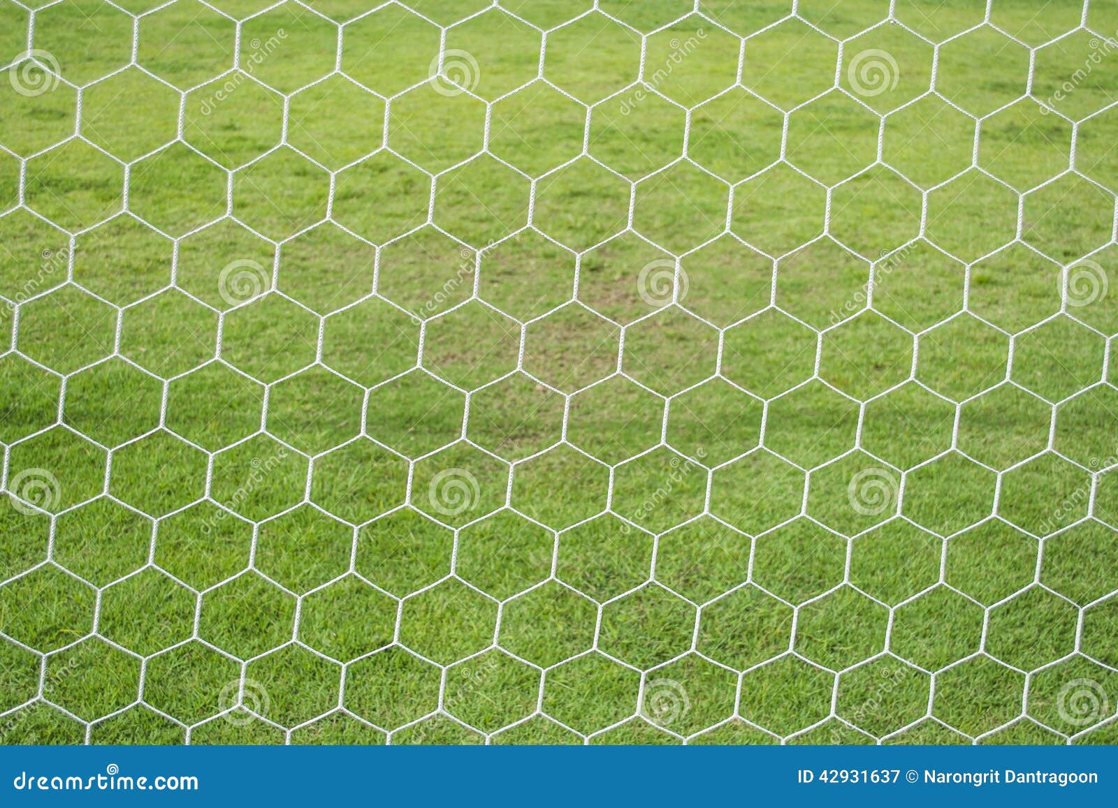 Abstract Soccer Goal Net Pattern with Green Grass Stock Image - Image ...