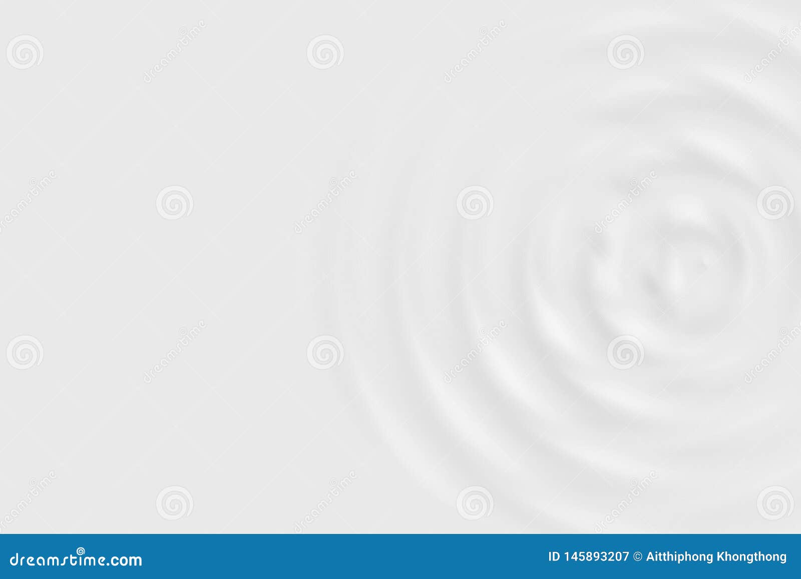 Abstract Soft Background, Texture of White Water Ring or White Milk ...