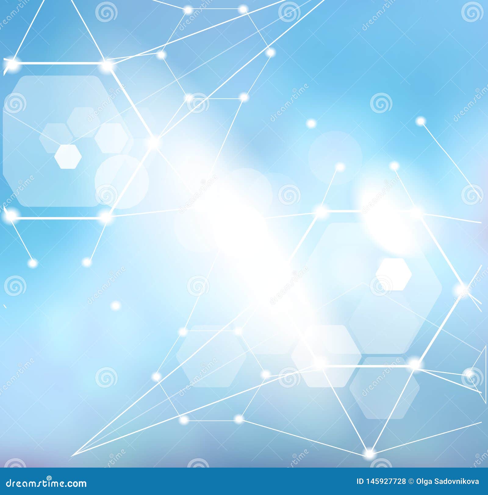 Abstract Soft Blue Background Stock Vector - Illustration of technology ...