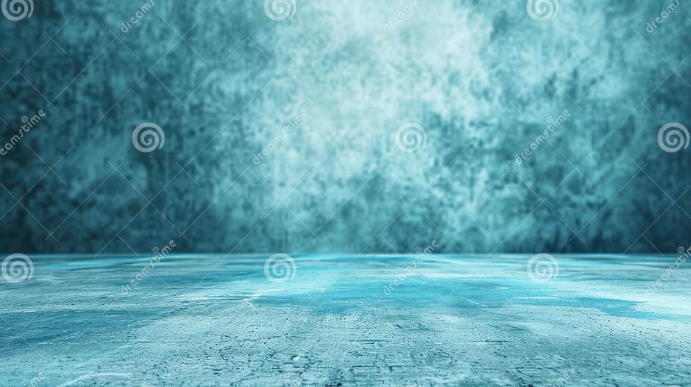 Abstract Soft Blue Studio Background with Blur Effect Stock ...