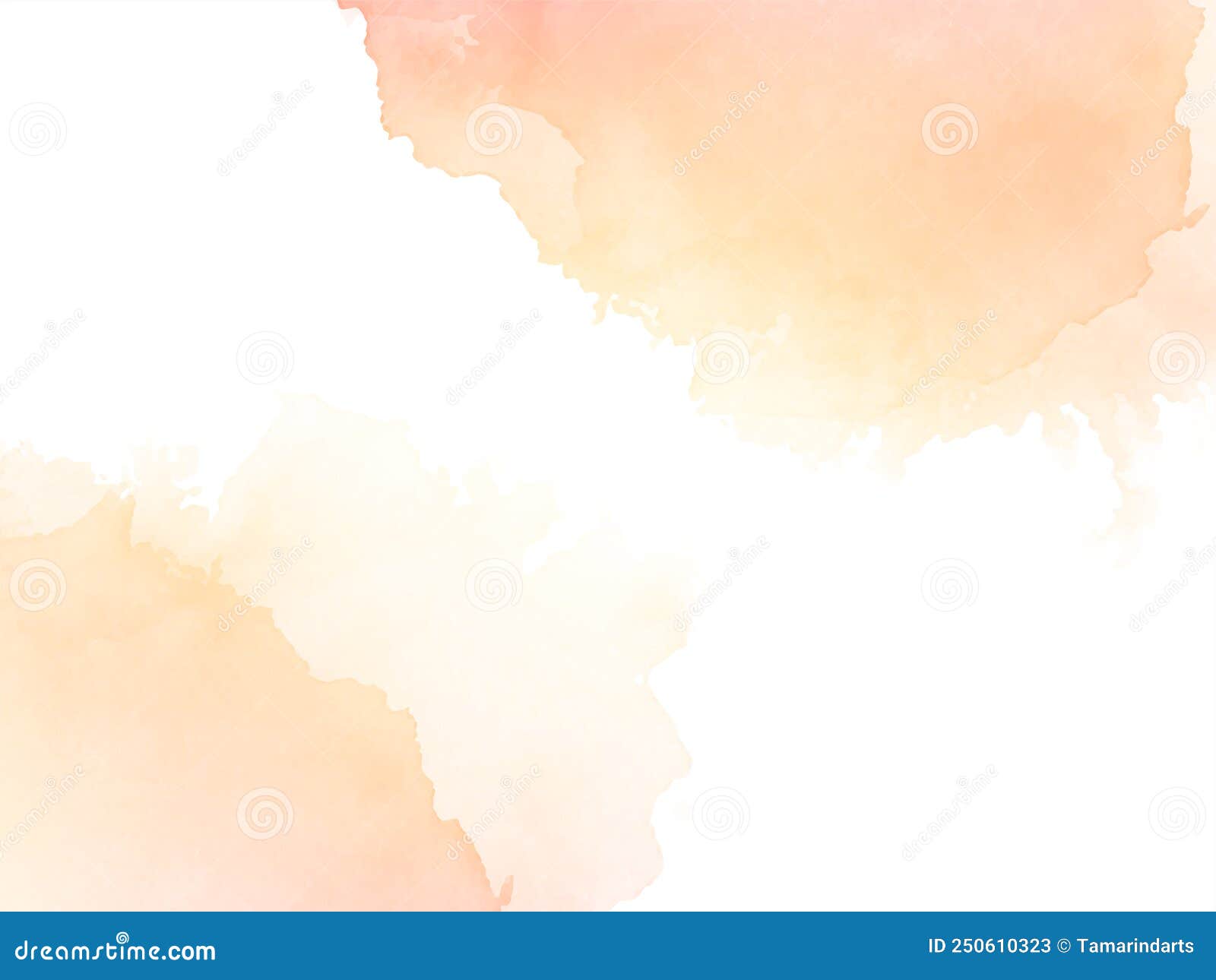 Abstract Soft Brown Hand Painted Watercolor Pastel Background Stock ...